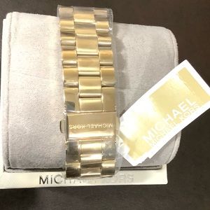MICHAEL Michael Kors | Accessories | Michael Kors Logo Bracelet Watch ...